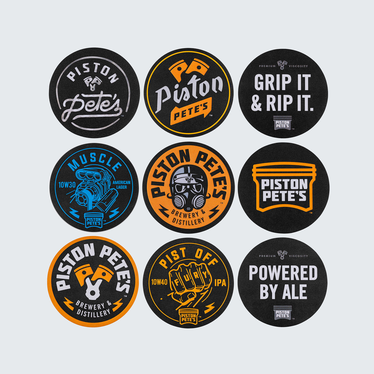 Assorted Coasters Set