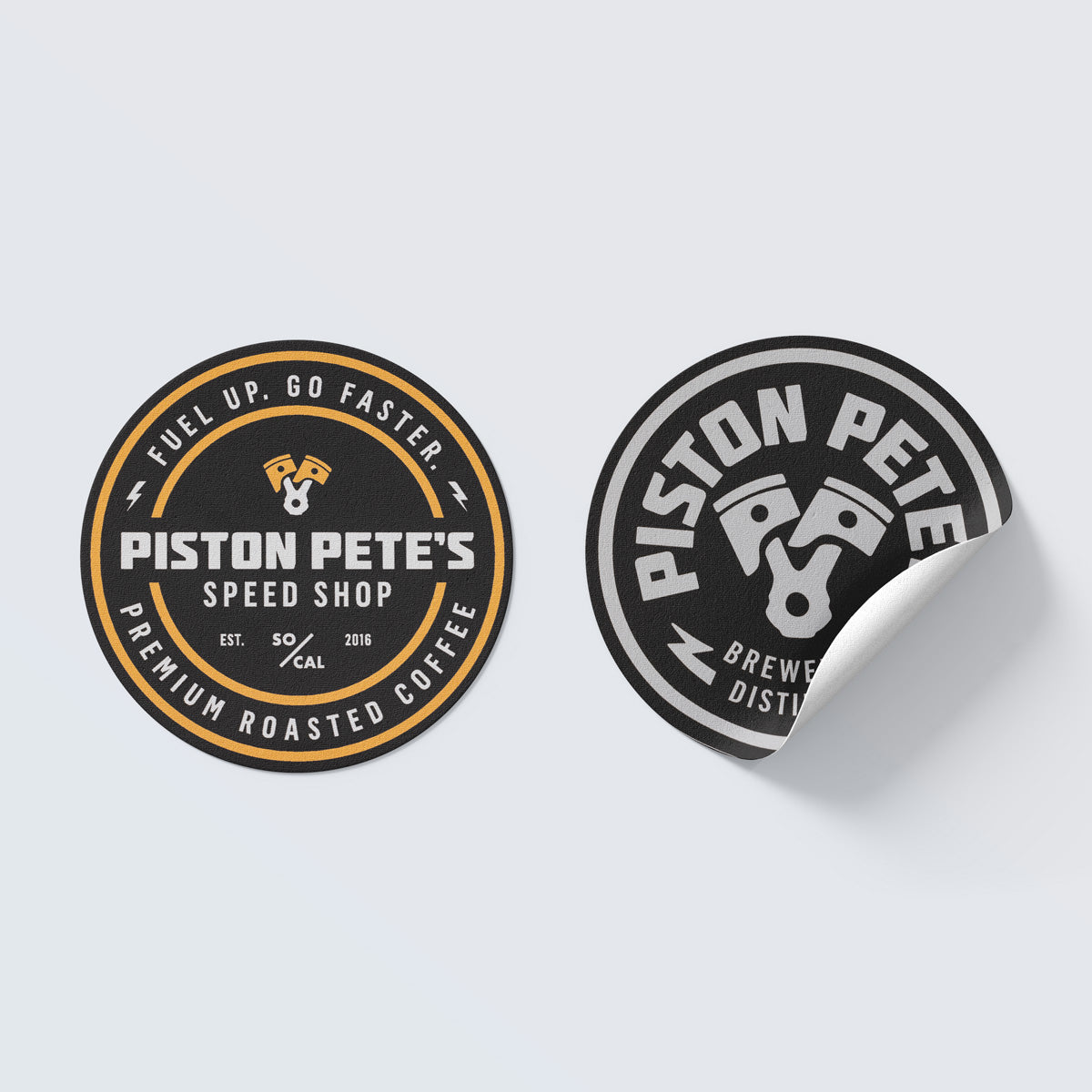 Icon Sticker Pack – Piston Pete's